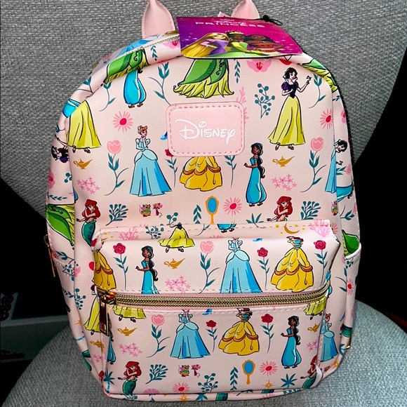 Bioworld | Bags | 24hr Drop Disney Princess Pink Mini Backpack | Poshmark